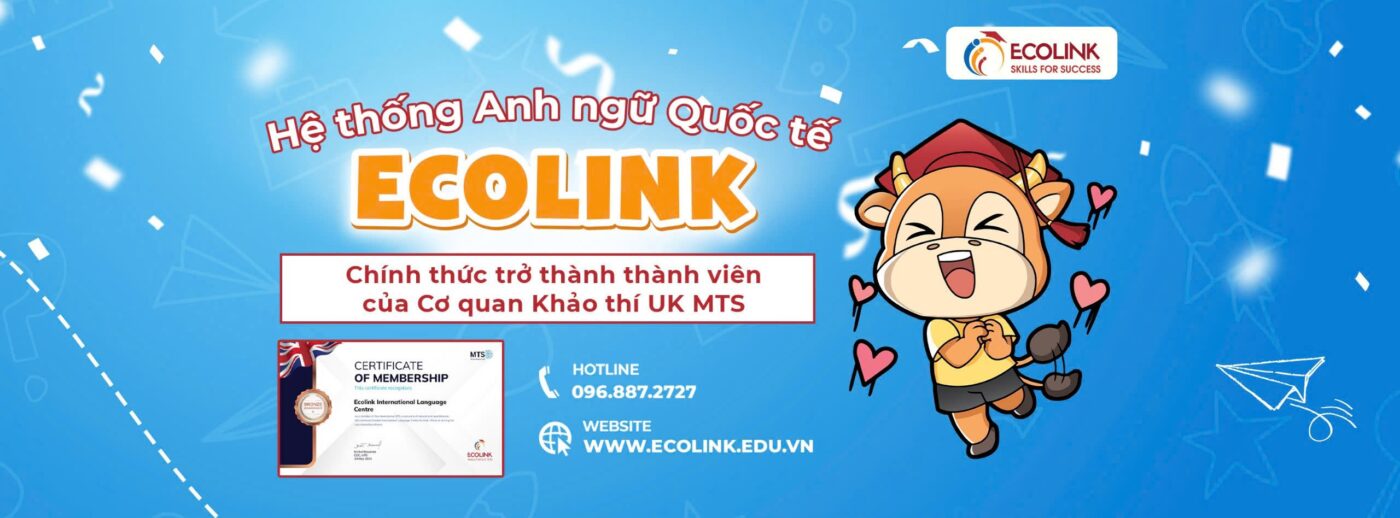 Trang chủ - HỆ THỐNG ANH NGỮ ECOLINK NAM ĐỊNH